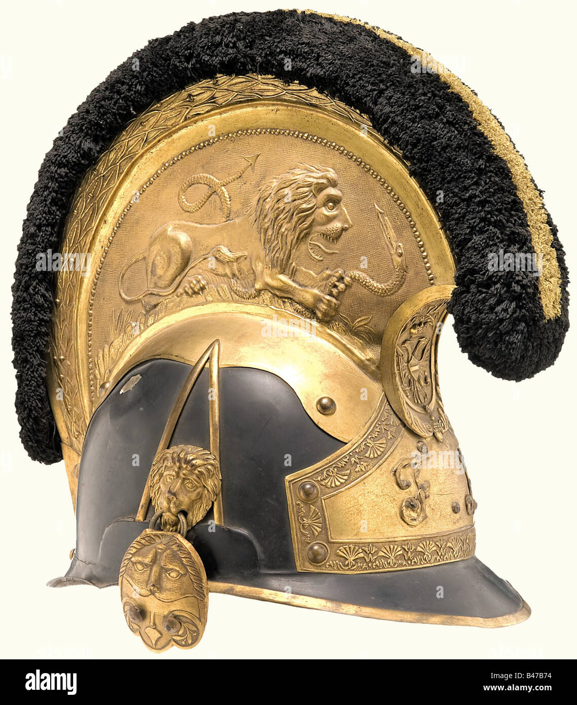 A helmet for a cuirassier officer, from the Reign of Kaiser Ferdinand I ...
