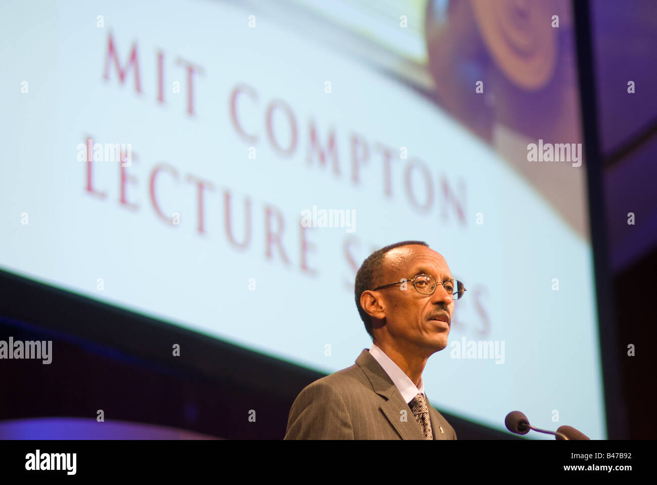 President Paul Kagame of Rwanda delivered the Karl Taylor Compton ...