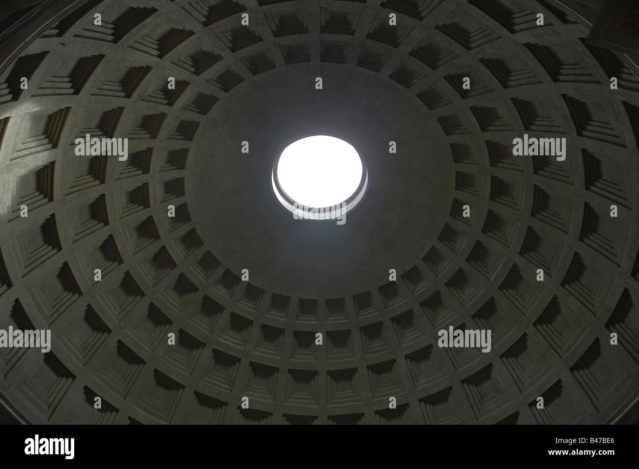 Pantheon ceiling, Rome, Italy Stock Photo - Alamy