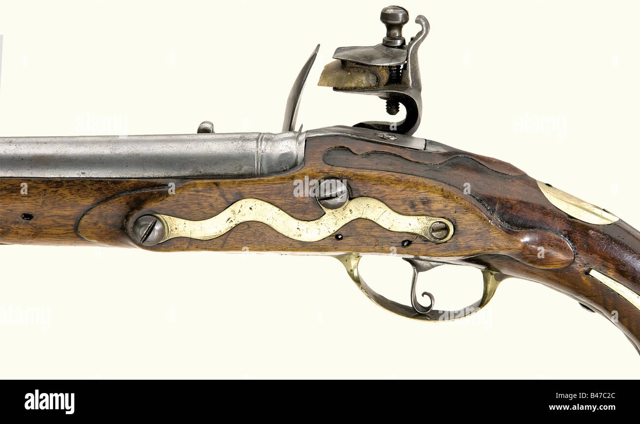 A model 1742 pistol, the private property of an officer. Round barrel ...