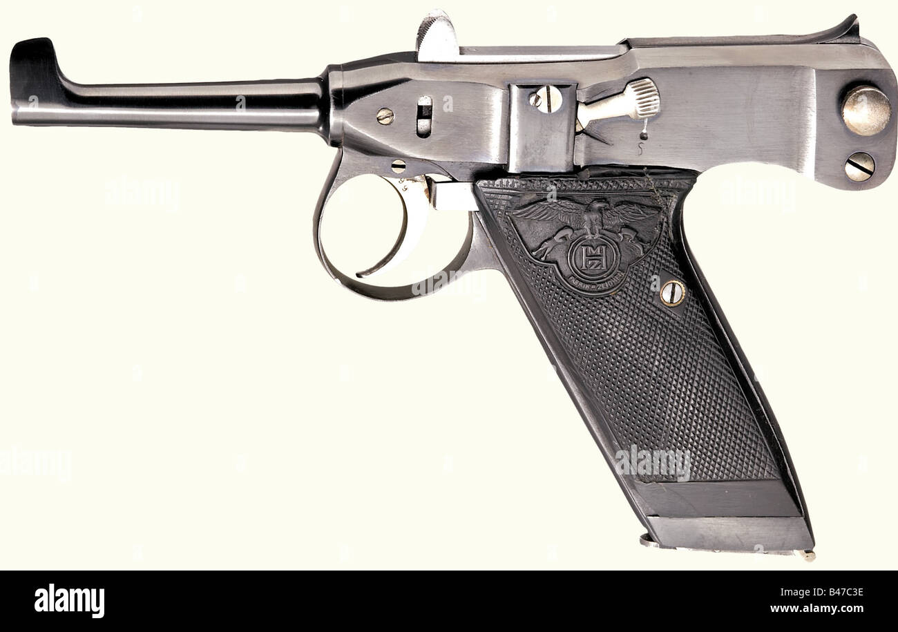 Adler self-loading pistol, calibre 7.25 mm Adler, no. 1099. Almost ...