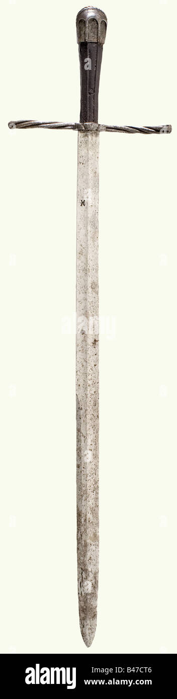 Italian late gothic sword circa hi-res stock photography and images - Alamy