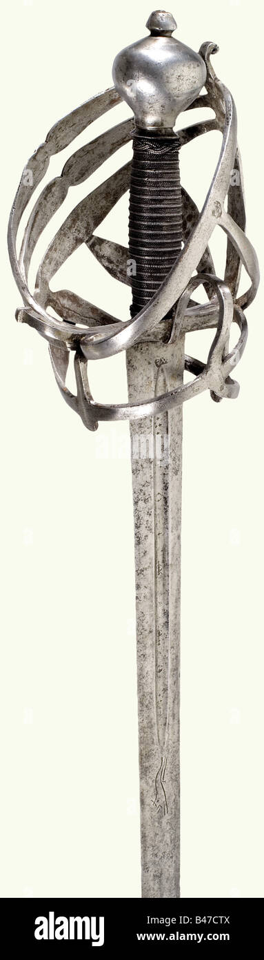 A Venetian schiavona, 2nd half of the 17th century. A double-edged ...