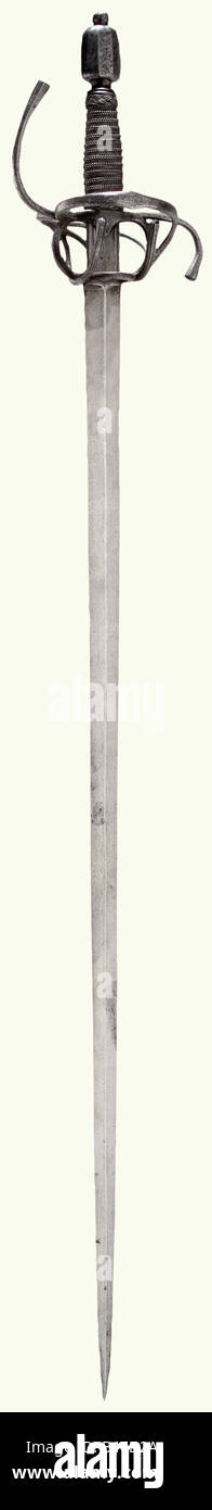 A rapier, Wolfgang Stantler in Munich, circa 1600. The narrow, pointed ...
