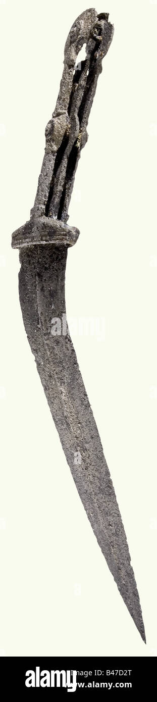 A Roman dagger (Pugio), Southern Europe, 1st century A.D. A broad ...