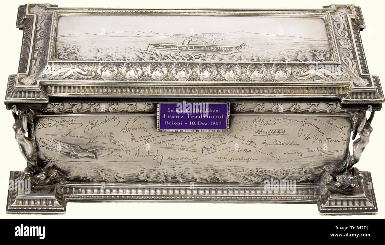 Framed by friezes showing sea animals hi-res stock photography and ...