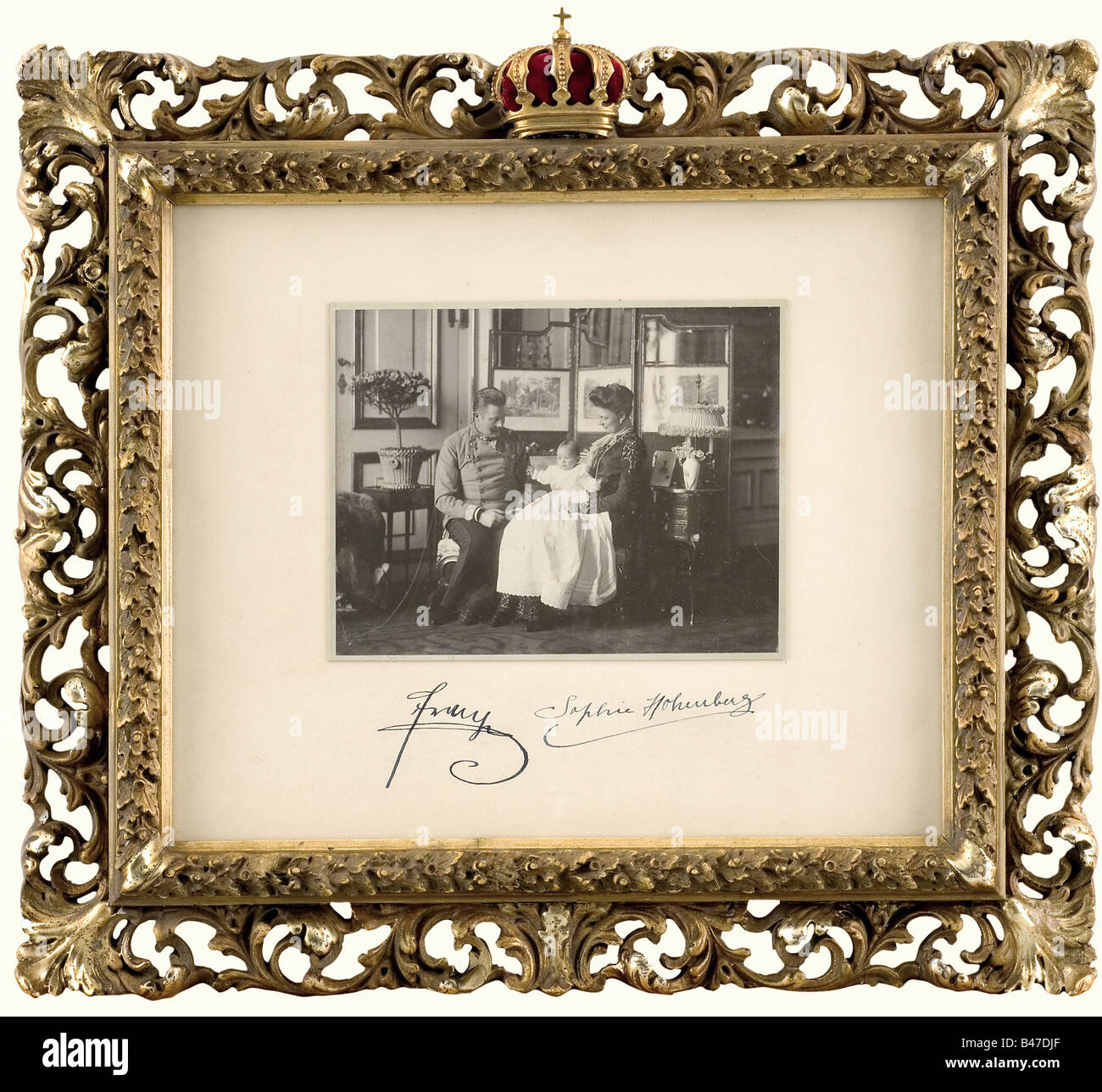 Archduke Franz Ferdinand of Austria-Este and his wife Sophie - a ...