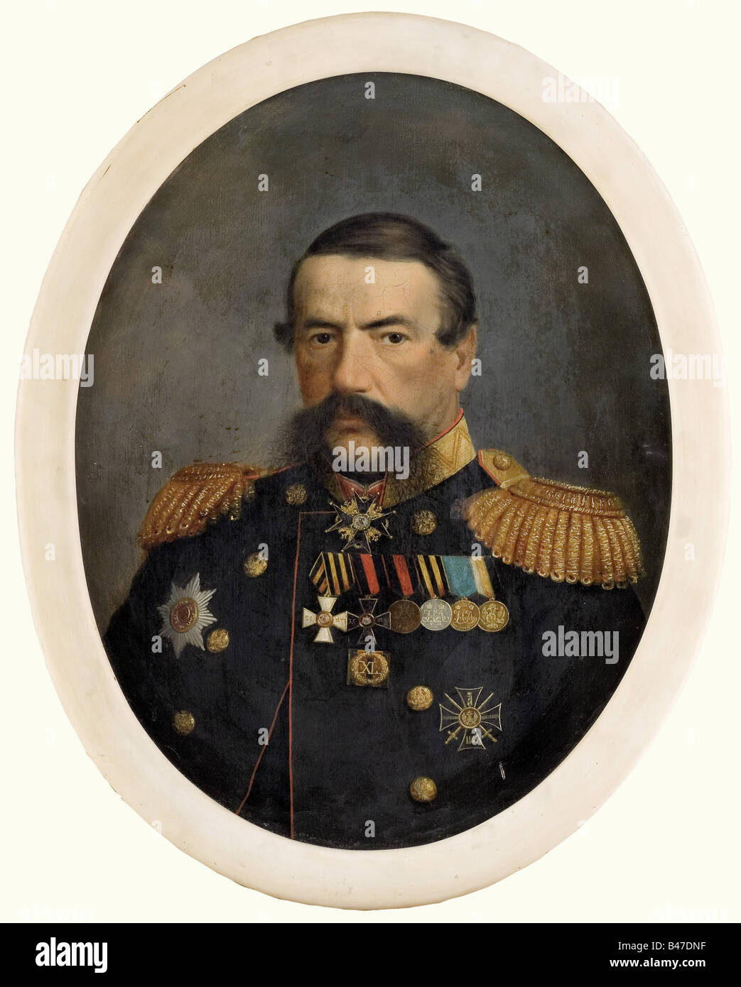 19th century oil portraits of men hi-res stock photography and images ...