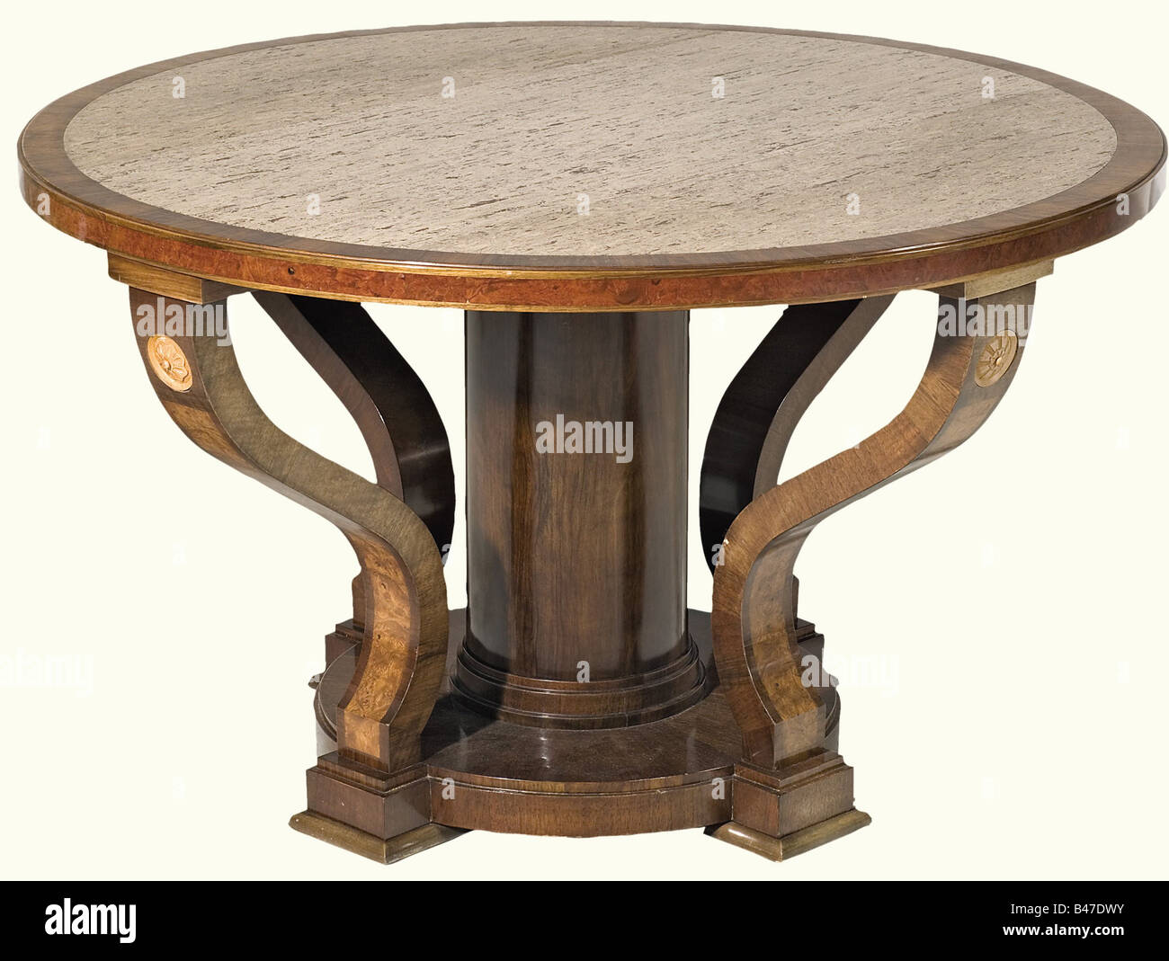 Adolf Hitler - a round table from the marble gallery of the "Neue ...