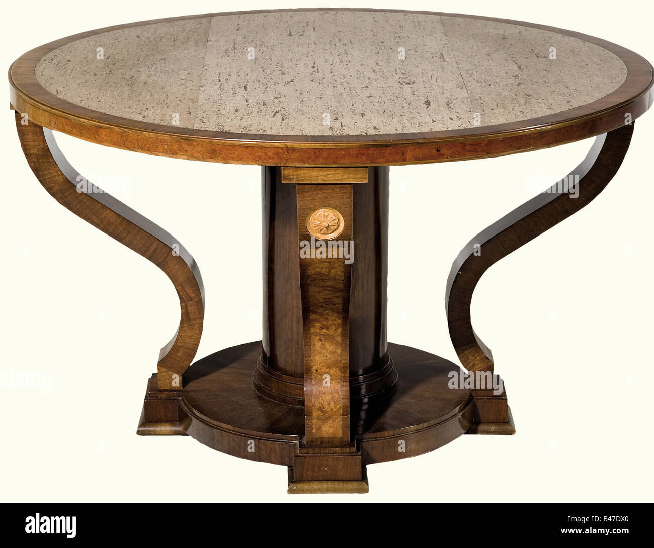 Adolf Hitler - a round table from the marble gallery of the "Neue ...