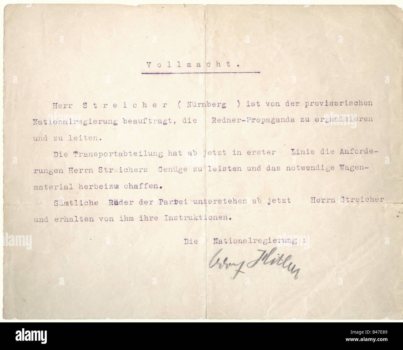 Adolf hitler 1920s at nuremberg hi-res stock photography and images - Alamy