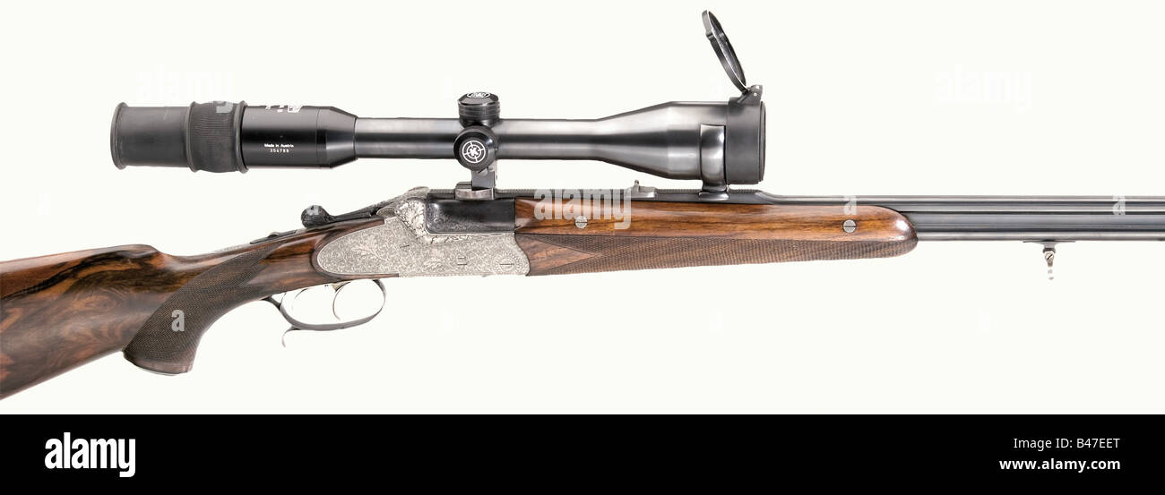 A "Bergstutzen" (mountain short rifle), Ludwig Borovnik in Ferlach ...