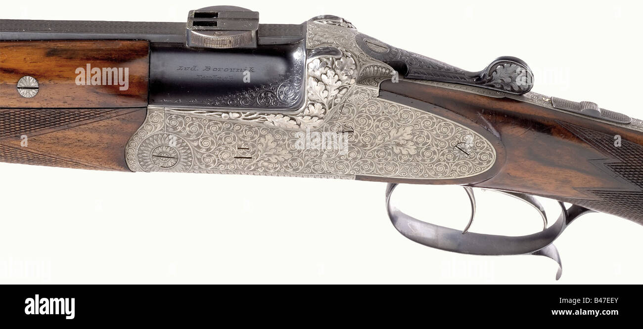 A "Bergstutzen" (mountain short rifle), Ludwig Borovnik in Ferlach ...