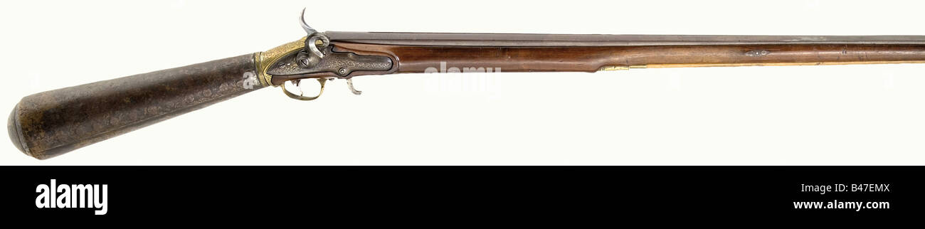 A breech-loading air rifle with a screw-on butt stock, Joseph Lowenz ...