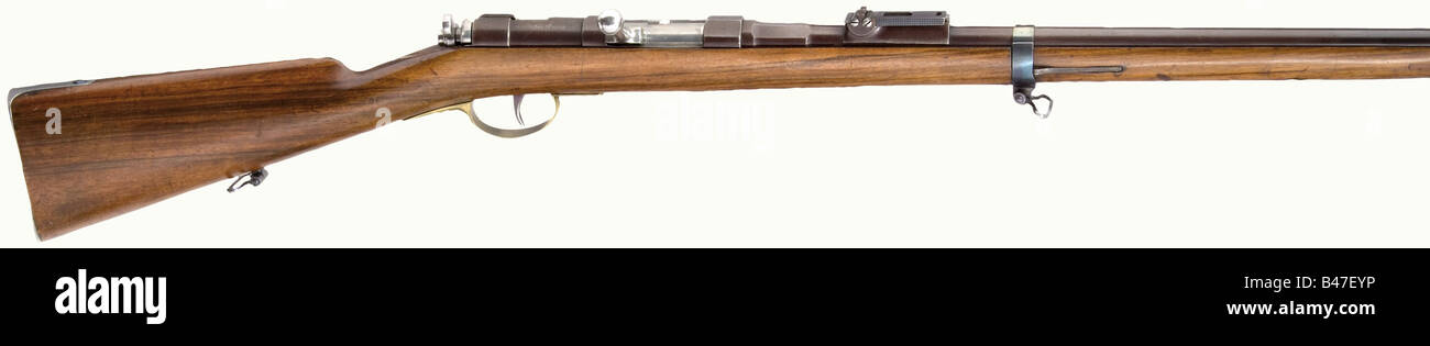 A Dreyse trial rifle with "rotation chamber", circa 1874/75, historic ...