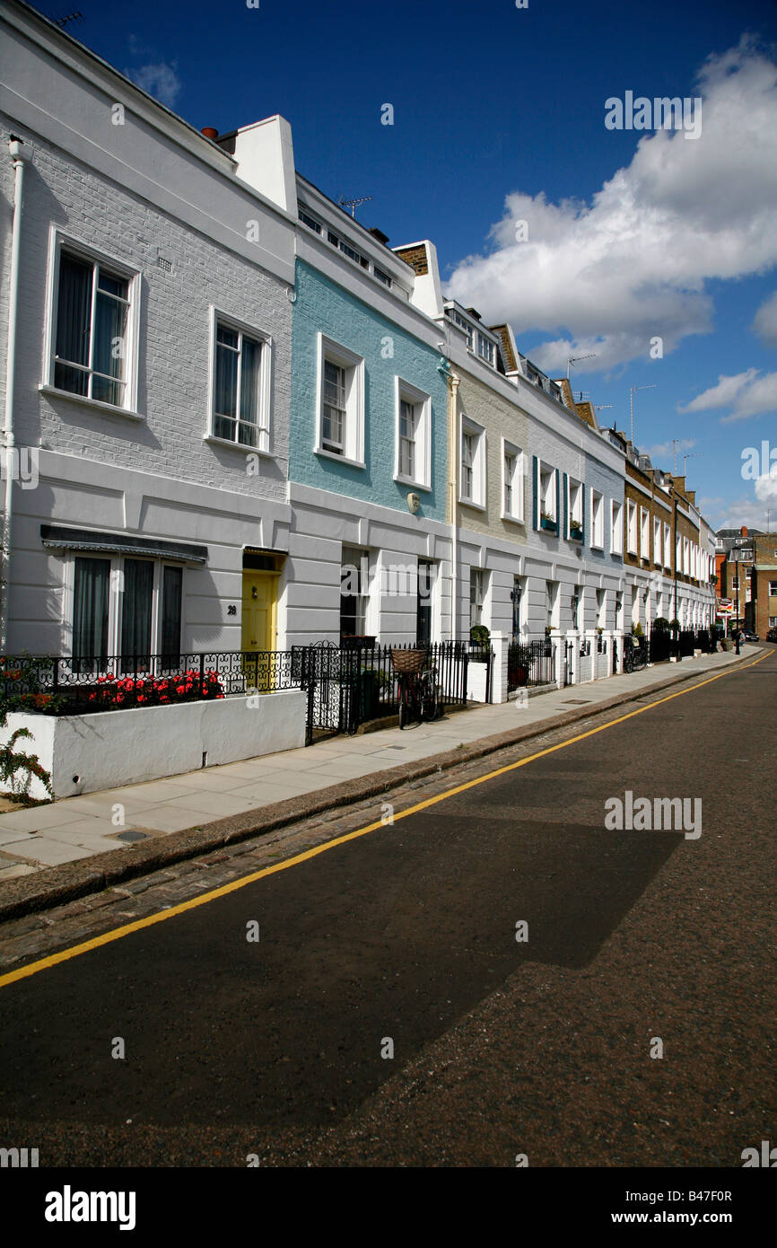 London residential terrace hi-res stock photography and images - Alamy
