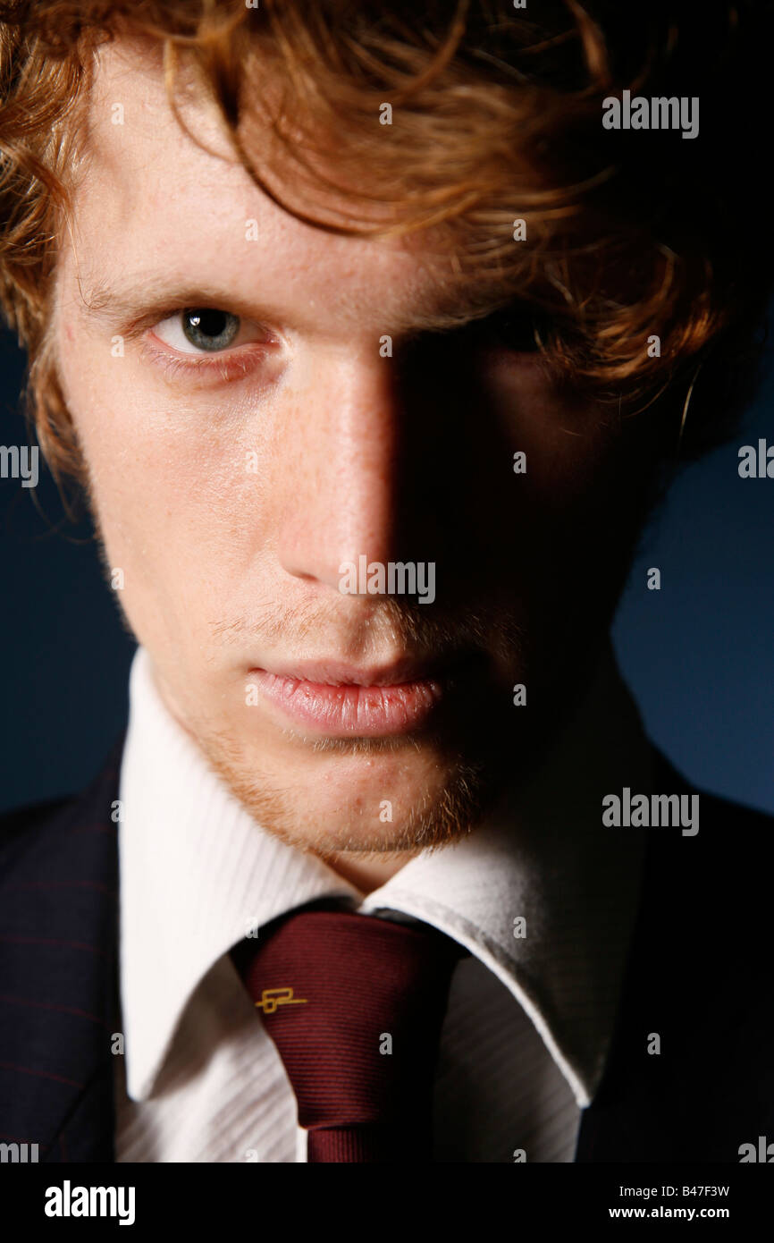ginger man portrait Stock Photo - Alamy