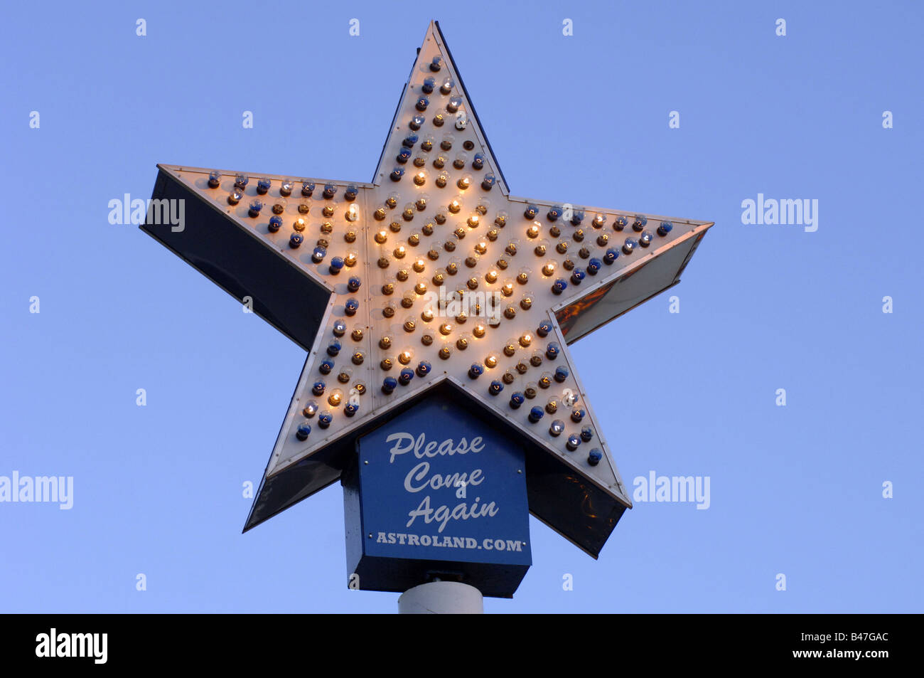 Visitors to Astroland in Coney Island in the Brooklyn borough of New ...