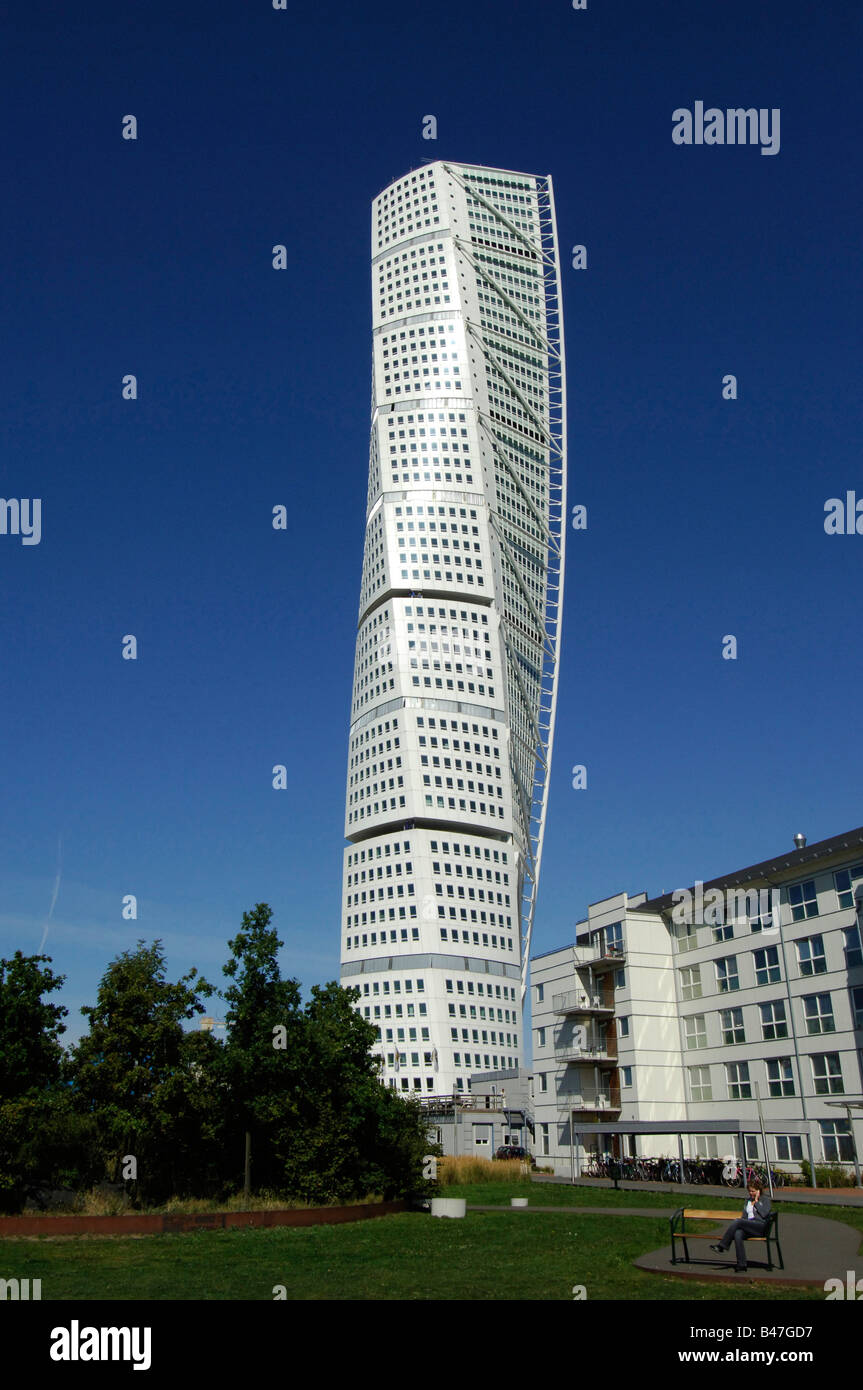 Turning Torso building Malmö Skåne Sweden 5 9 2005 Stock Photo - Alamy