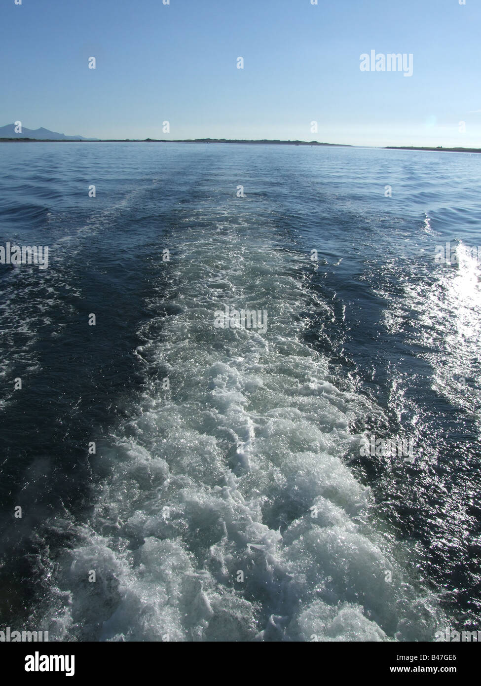 outboard motor speed boat in action on sea Stock Photo - Alamy