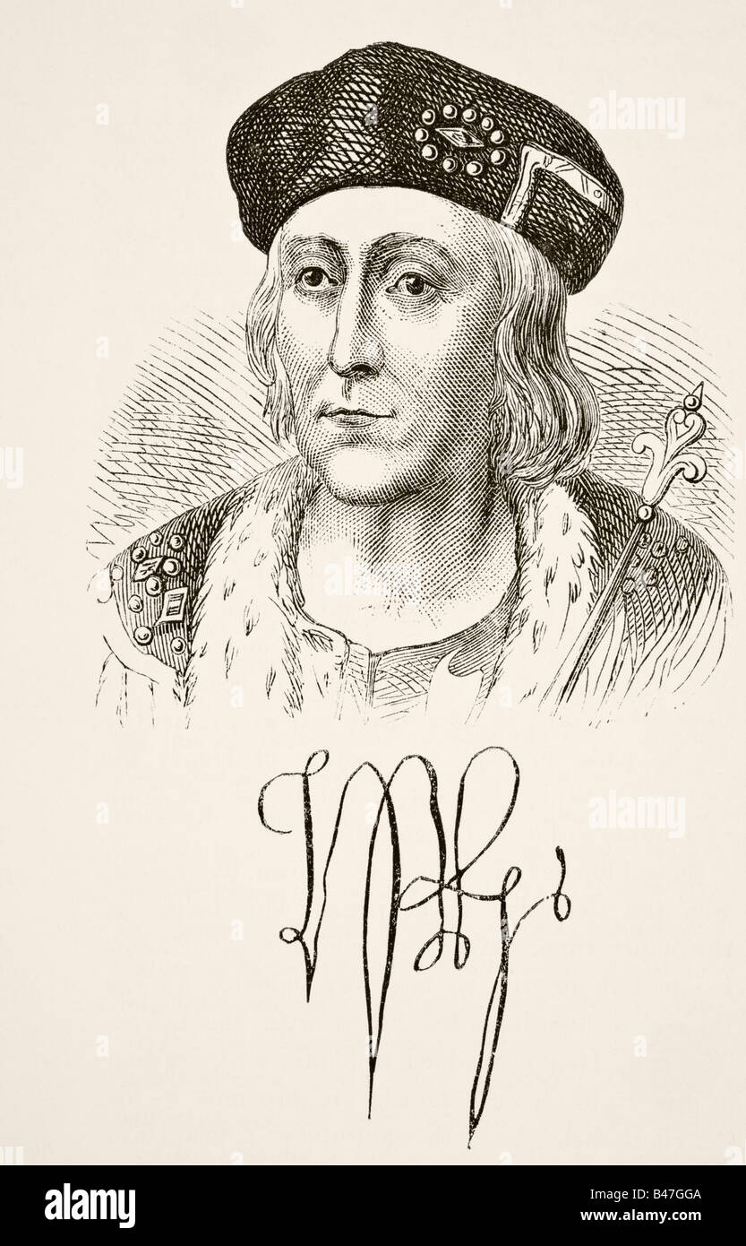 King Henry Vii Portrait High Resolution Stock Photography and Images ...