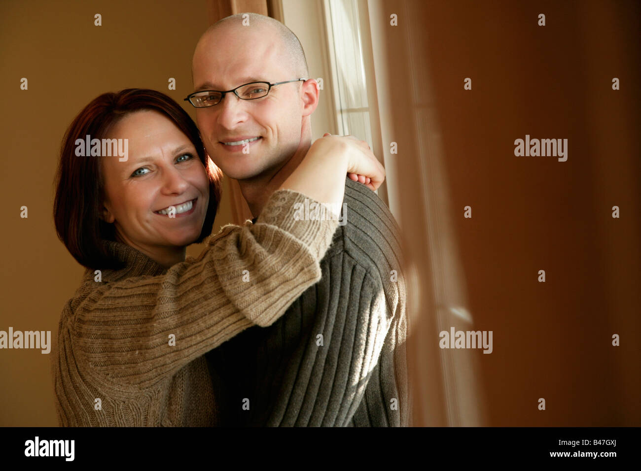 Portrait of a couple Stock Photo - Alamy