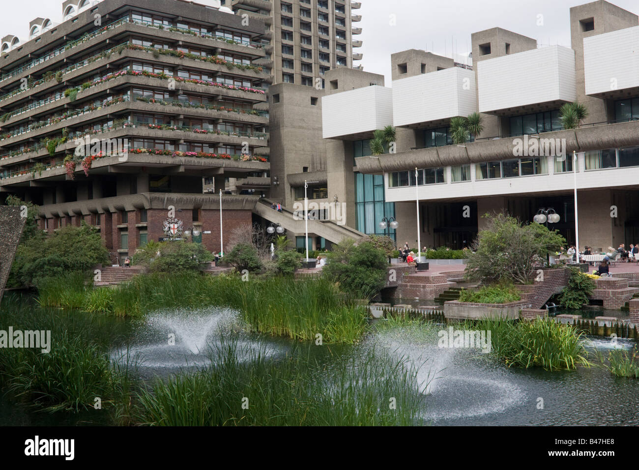 Barbican gardens hi-res stock photography and images - Alamy