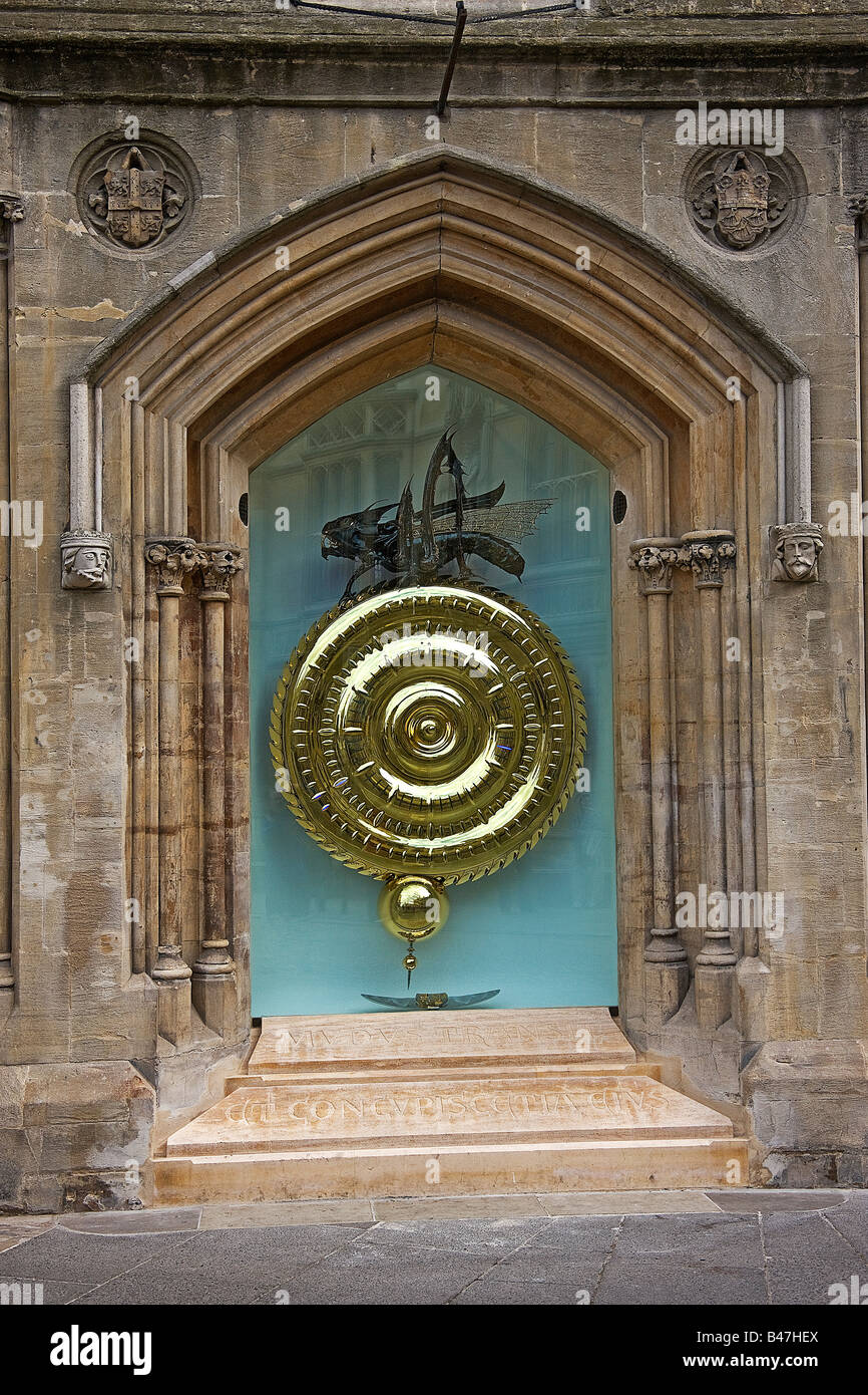 Corpus christi gold clock cambridge hi-res stock photography and images ...