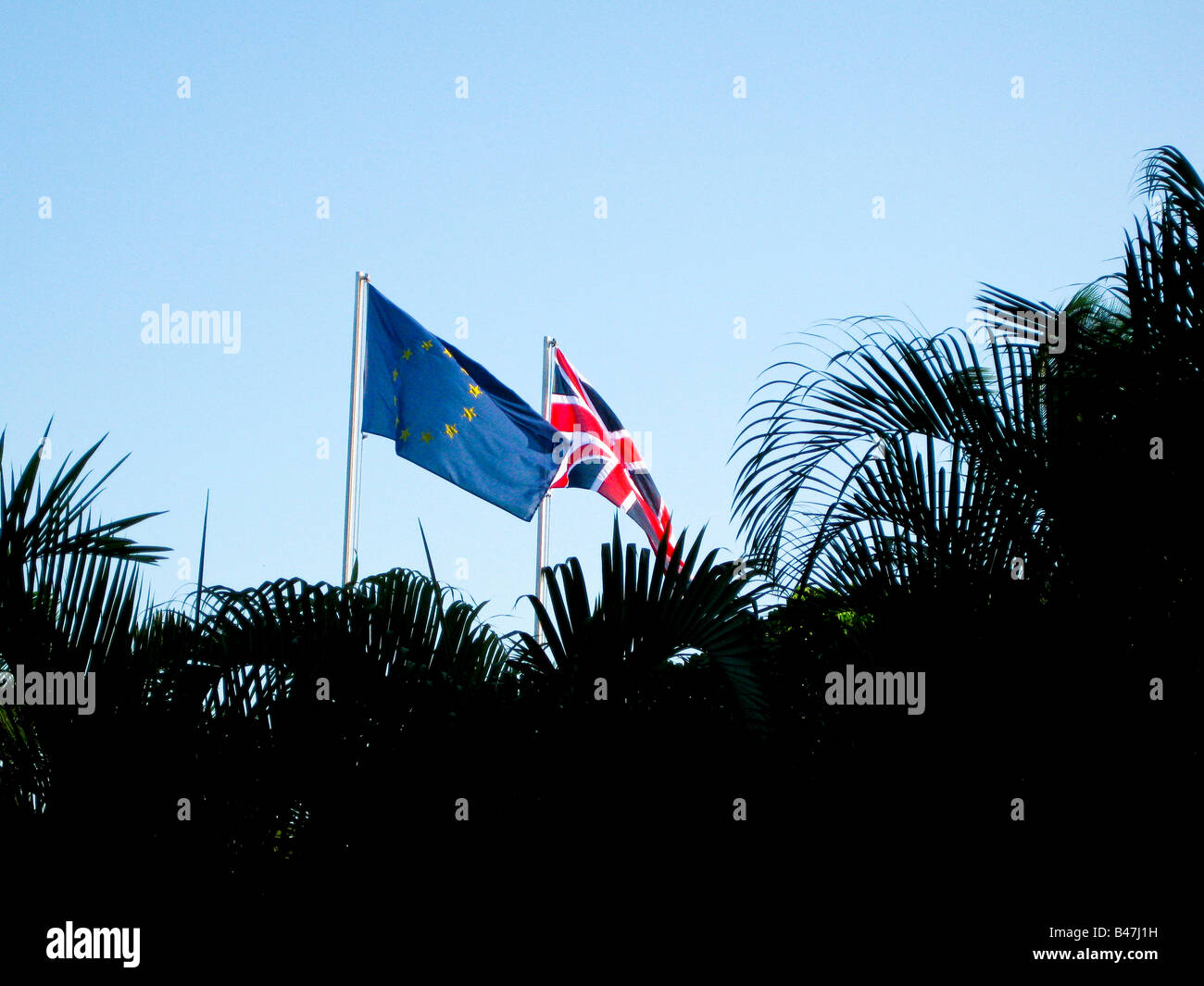 British diplomatic flag hi-res stock photography and images - Alamy