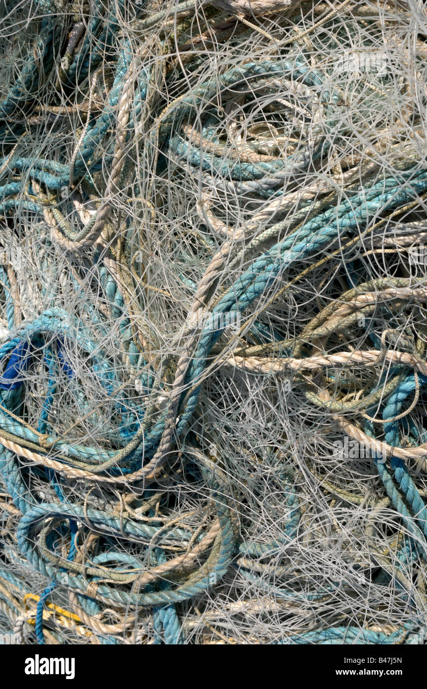 Tangled fish nets hi-res stock photography and images - Alamy