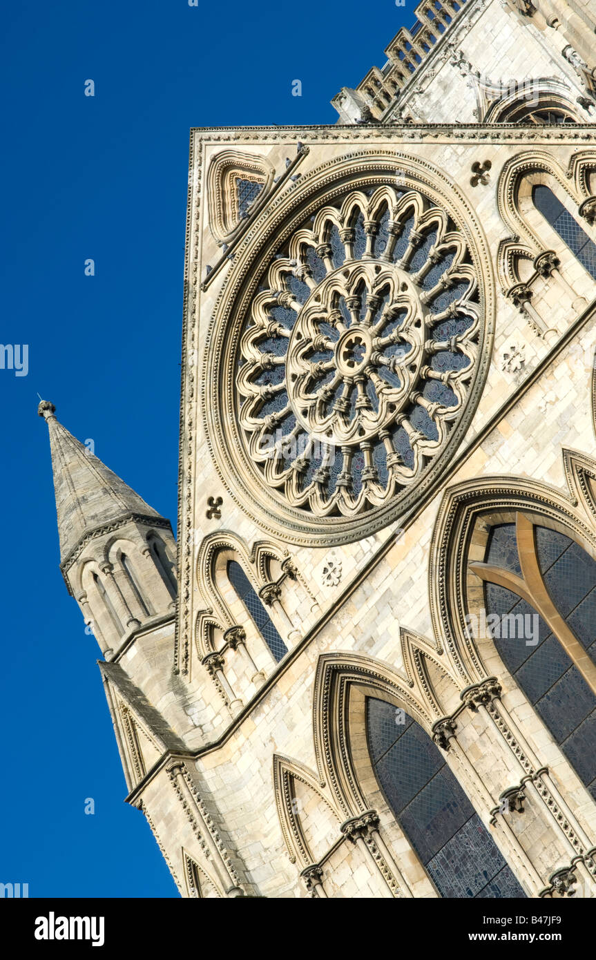 Rose Window, York Minster, Yorkshire, England, UK Stock Photo - Alamy