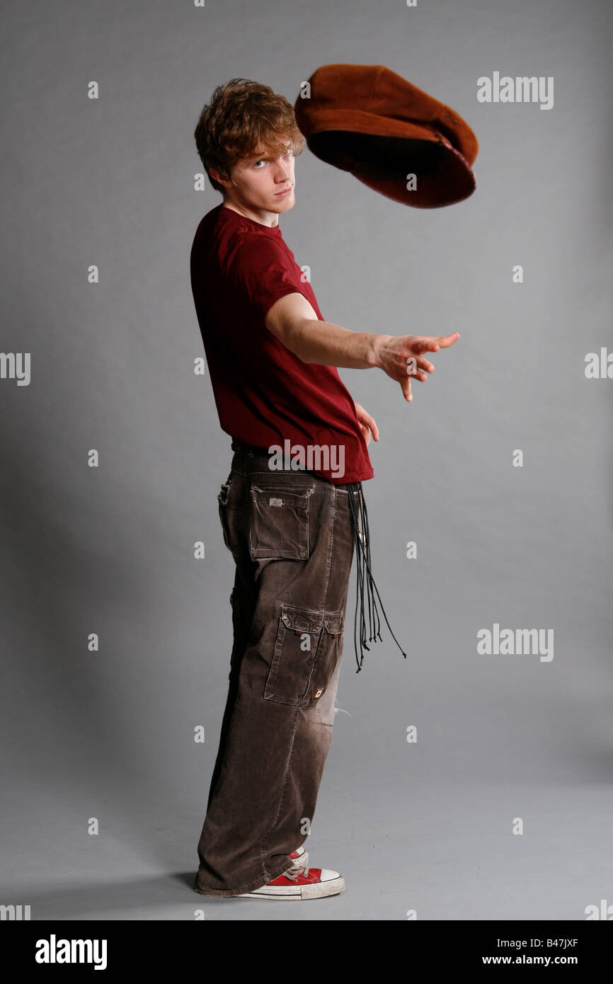 Flying hat hi-res stock photography and images - Alamy