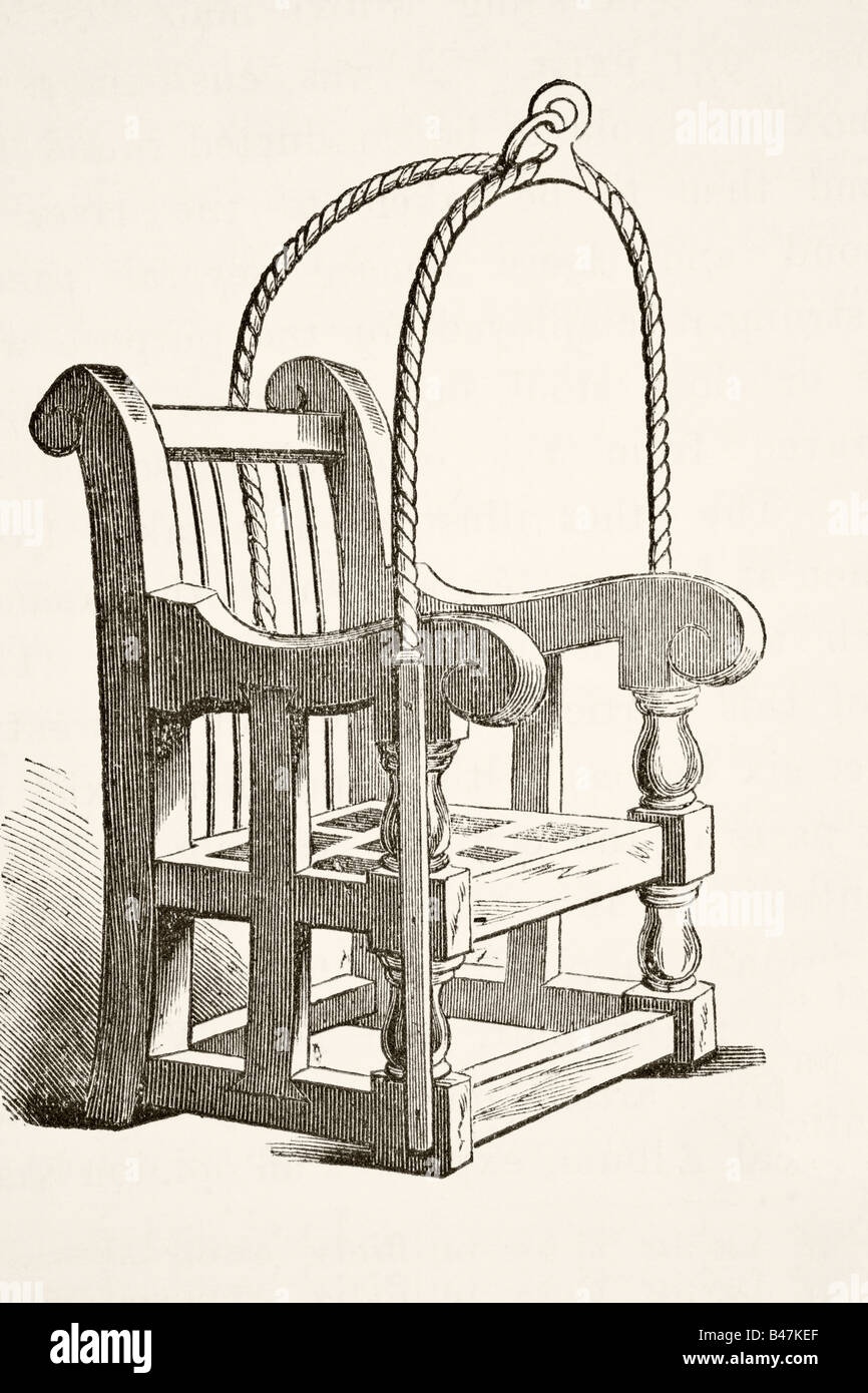 Cucking stool medieval hi-res stock photography and images - Alamy