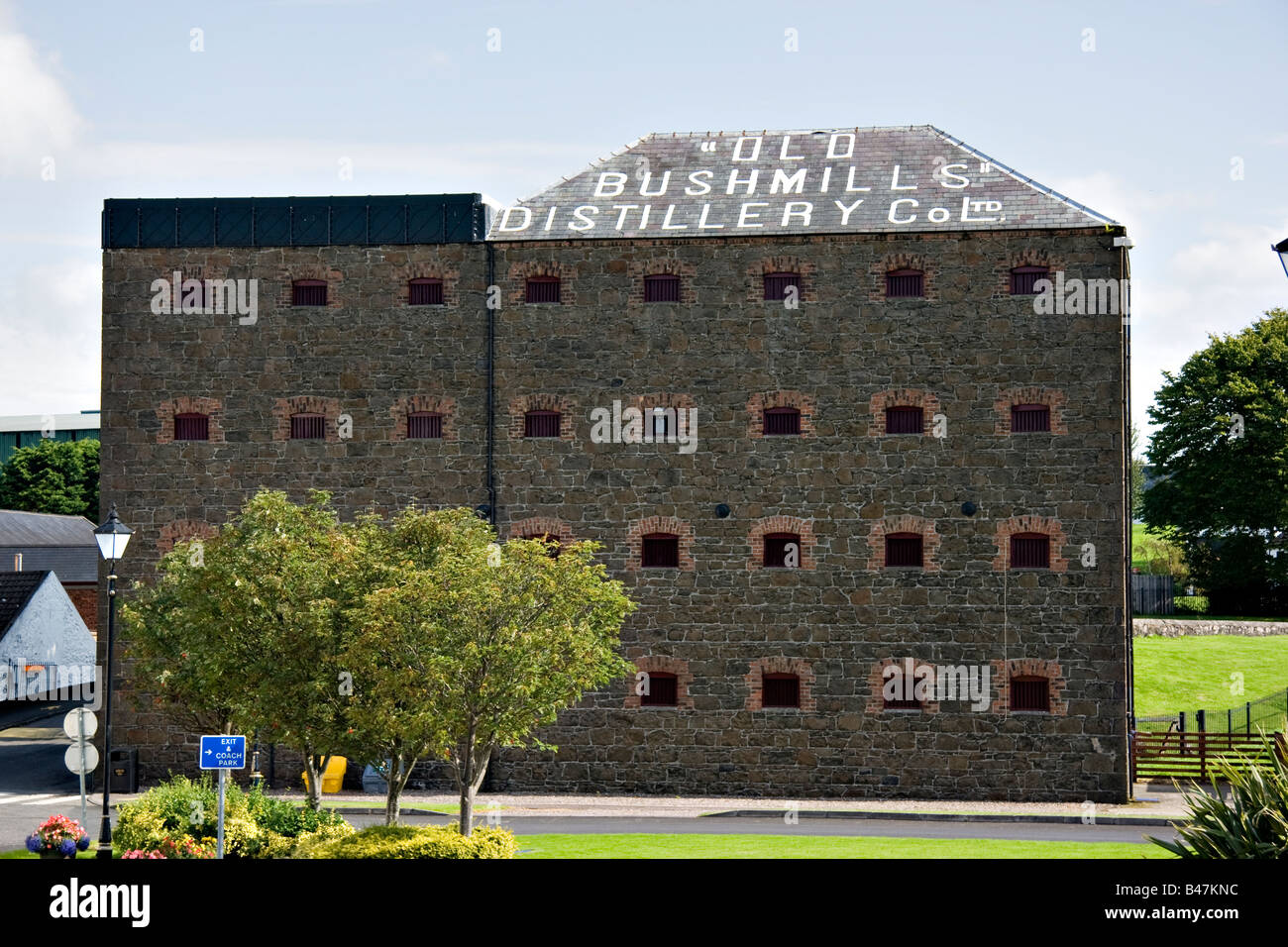 The old Bushmills Irish Whiskey Distillery, september 2008 Stock Photo ...