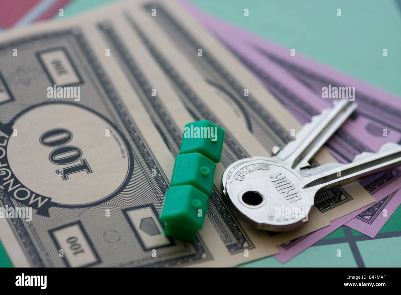 Monopoly token house hi-res stock photography and images - Alamy