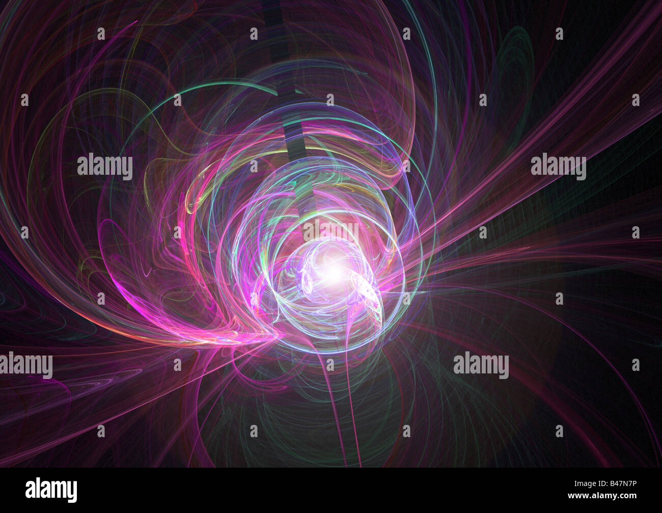 A 3D abstract layout you can use as a template for any design piece ...