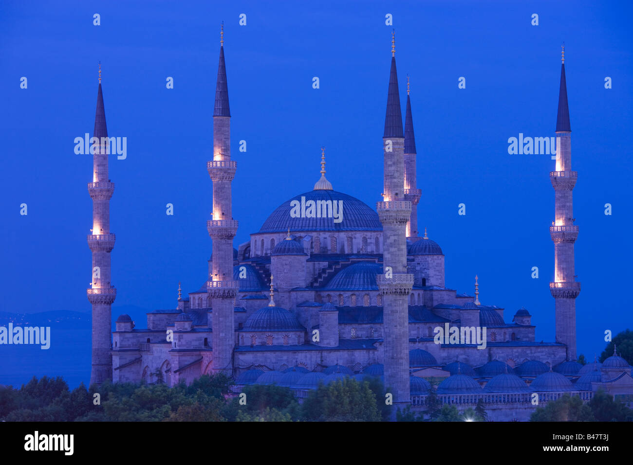 Sultan Ahmed Mosque Blue Mosque Turkey Istanbul Stock Photo - Alamy