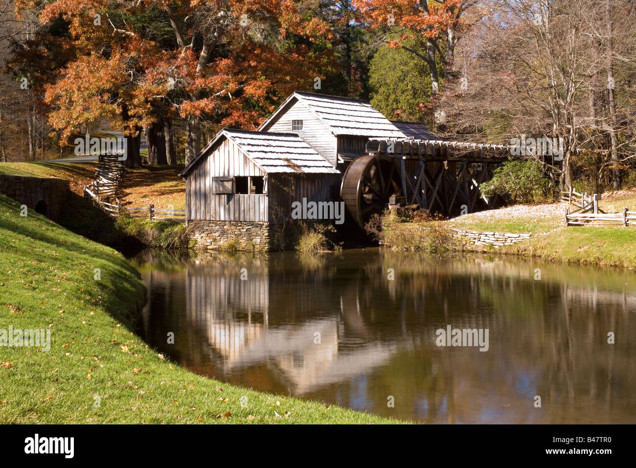 Mabry grist mill hi-res stock photography and images - Alamy