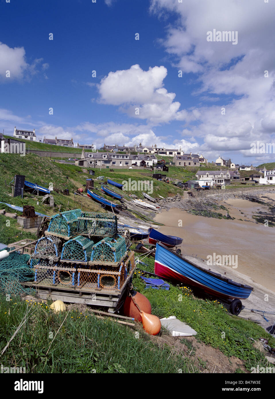 Collieston village hi-res stock photography and images - Alamy