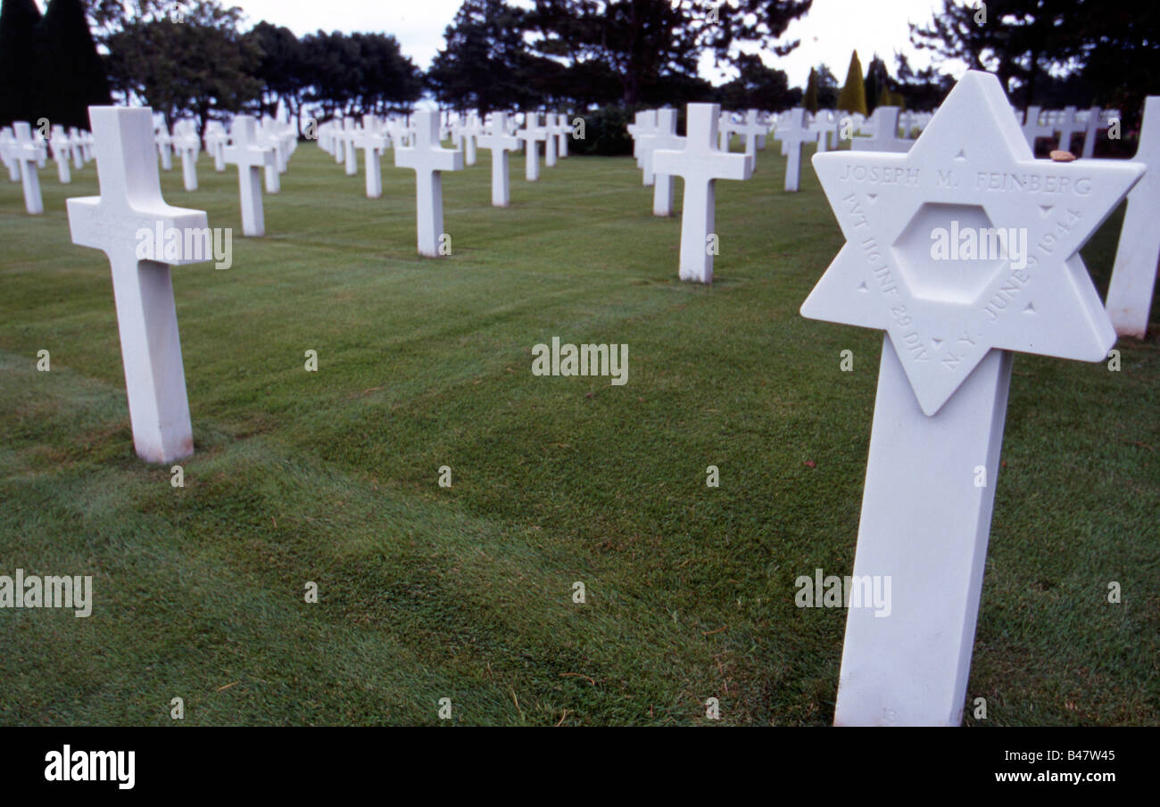 American Military Cemetery in Normandy, France Stock Photo - Alamy