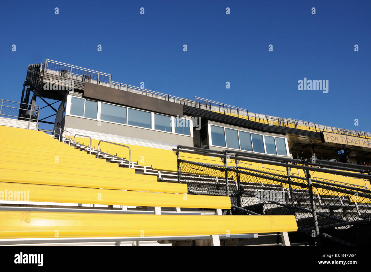 Football stands with advertising hi-res stock photography and images ...