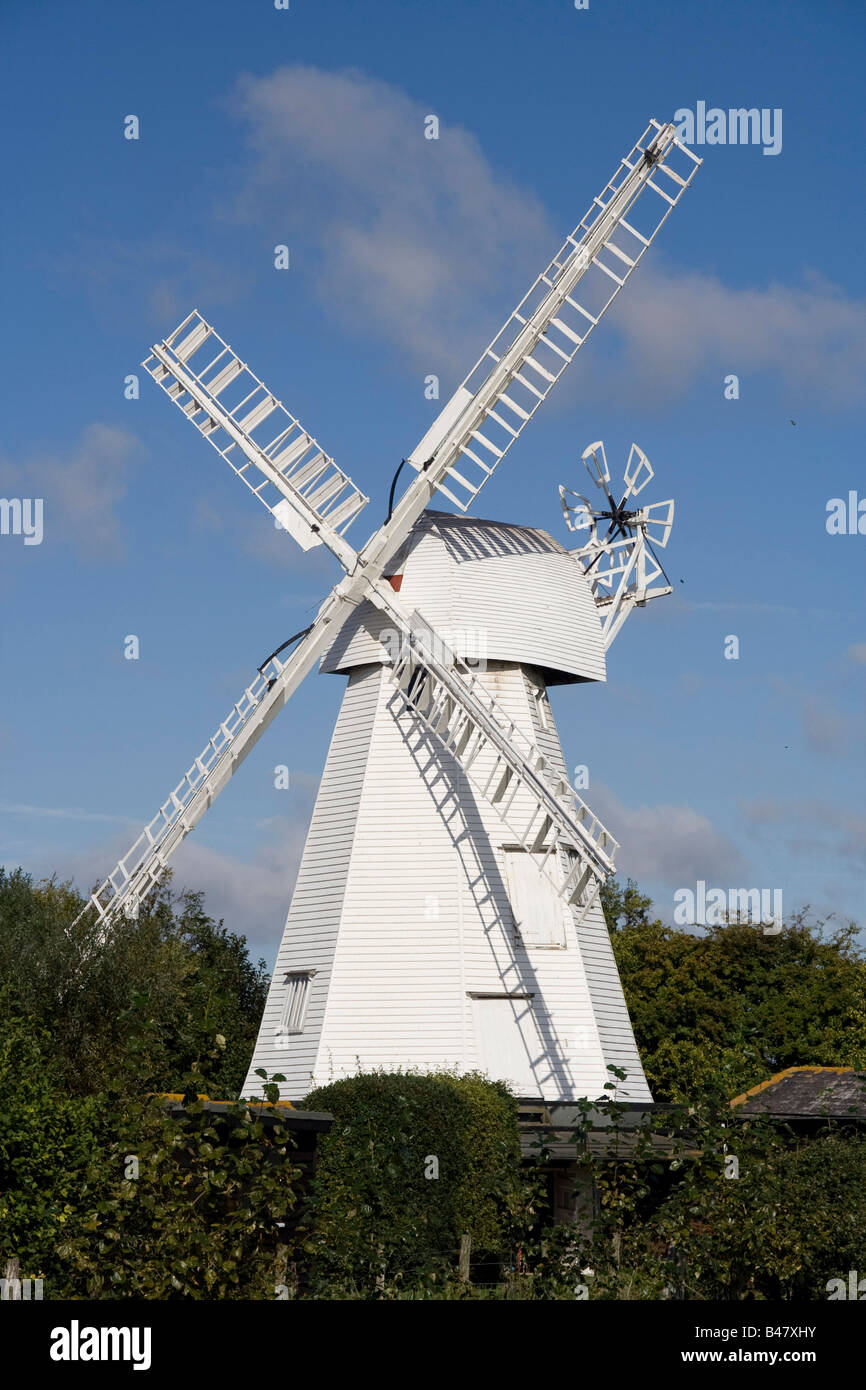 white mill heritage centre windmill near sandwich kent england uk gb ...