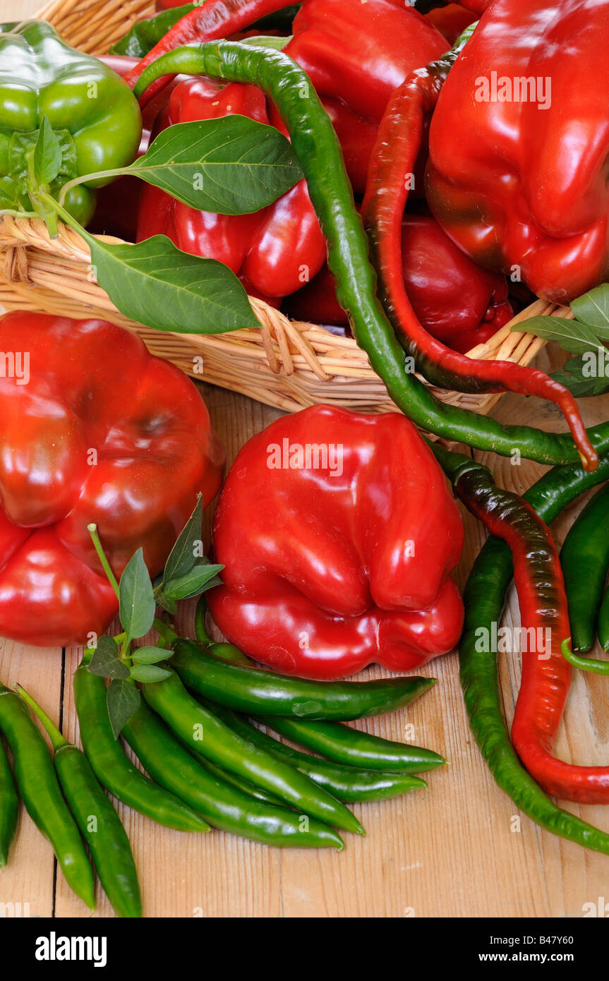 Chilli Peppers Selection High Resolution Stock Photography and Images ...