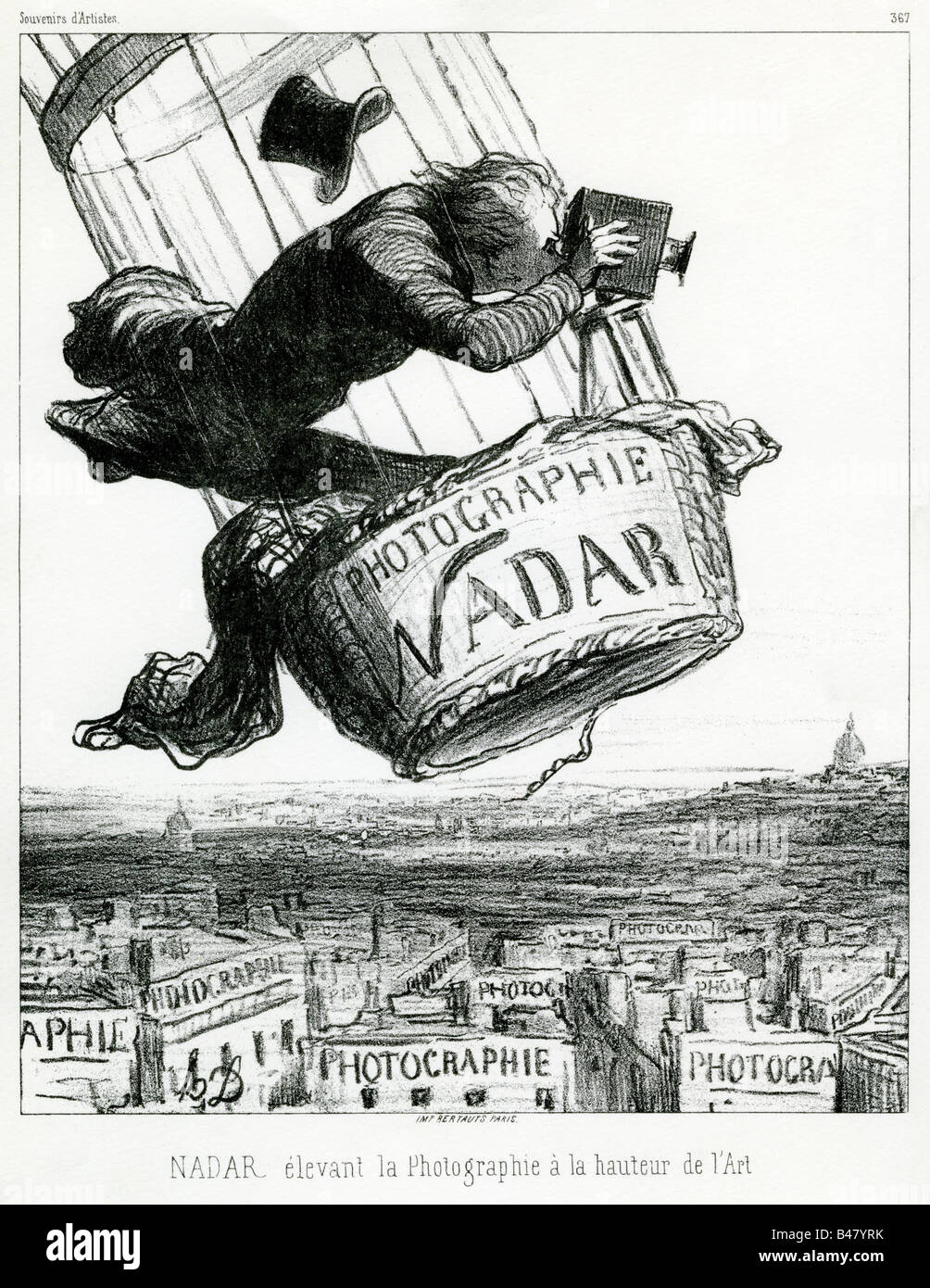 Caricature by honore daumier hi-res stock photography and images - Alamy