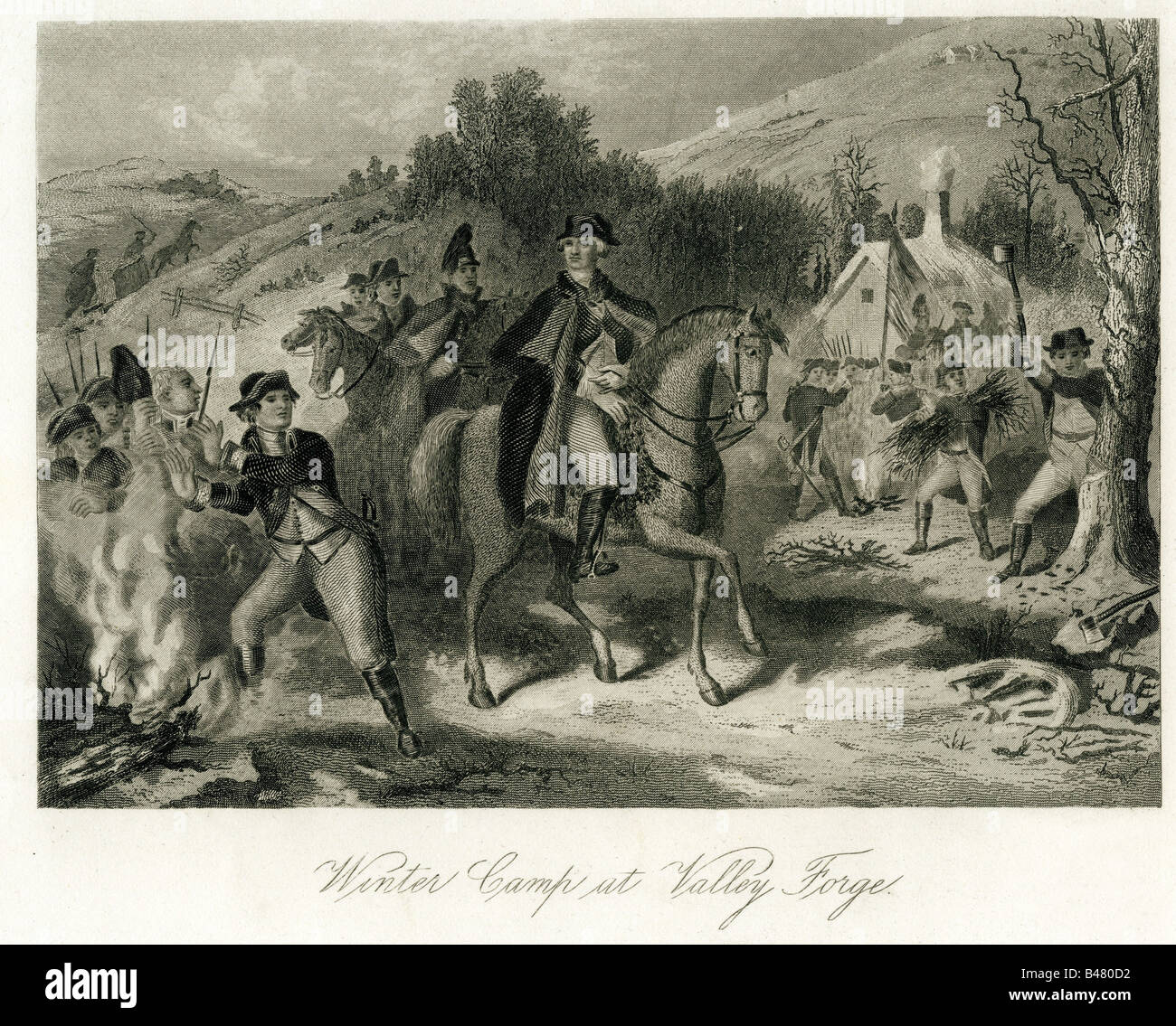 Continental army soldiers in hi-res stock photography and images - Alamy