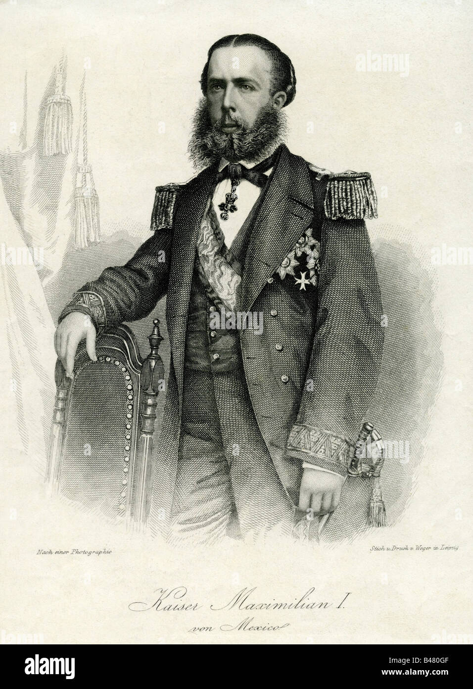Maximilian i 1832 1867 emperor of mexico hi-res stock photography and images - Alamy
