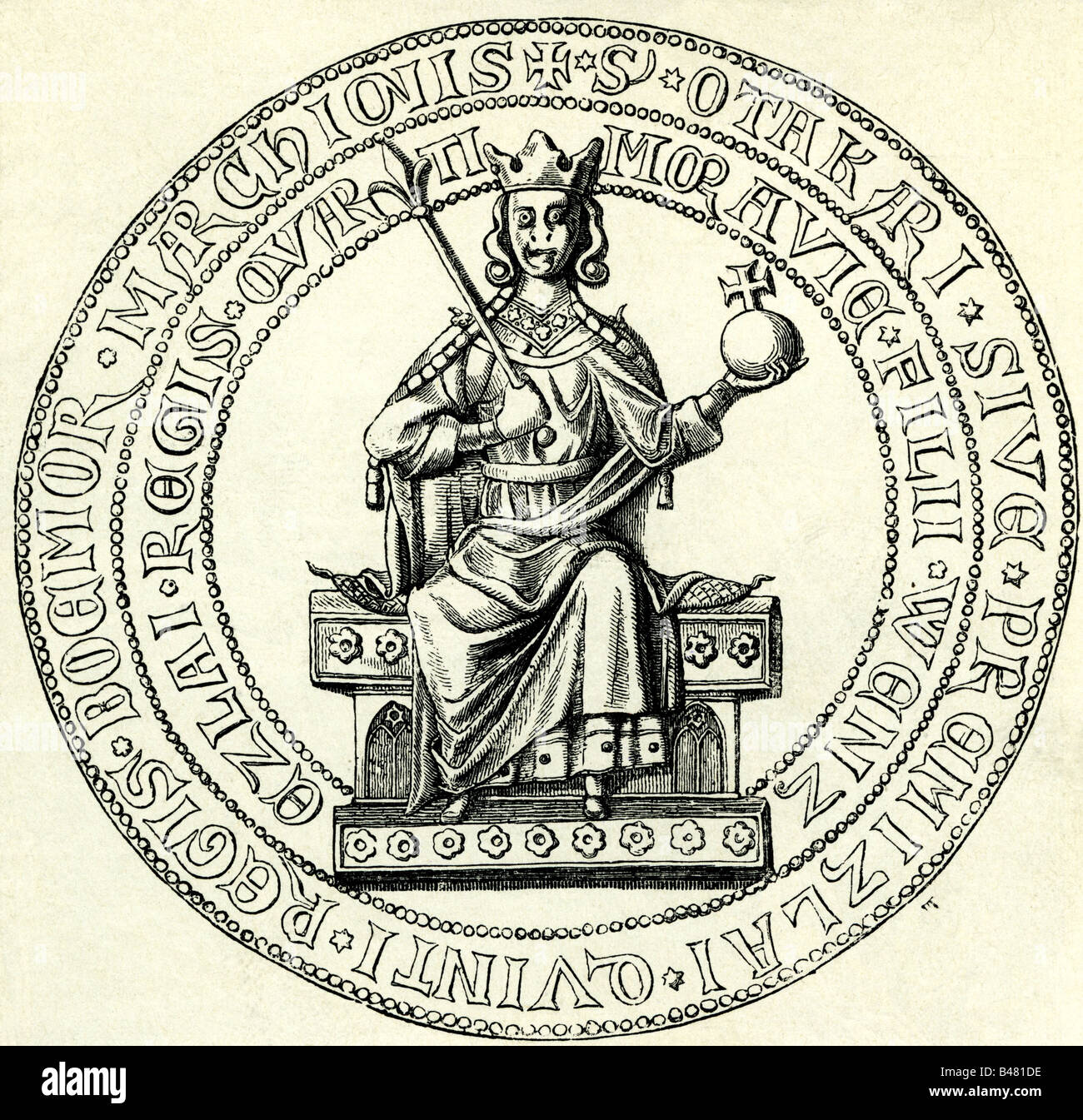 With king ottokar ii of bohemia hi-res stock photography and images - Alamy