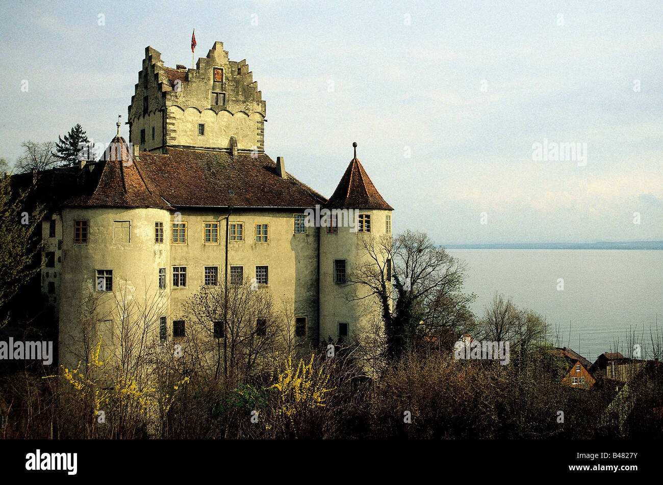 architecture, castles, Germany, Baden-Wuerttemberg, Meersburg Castle ... architecture, castles, Germany, Baden-Wuerttemberg, Meersburg Castle ...