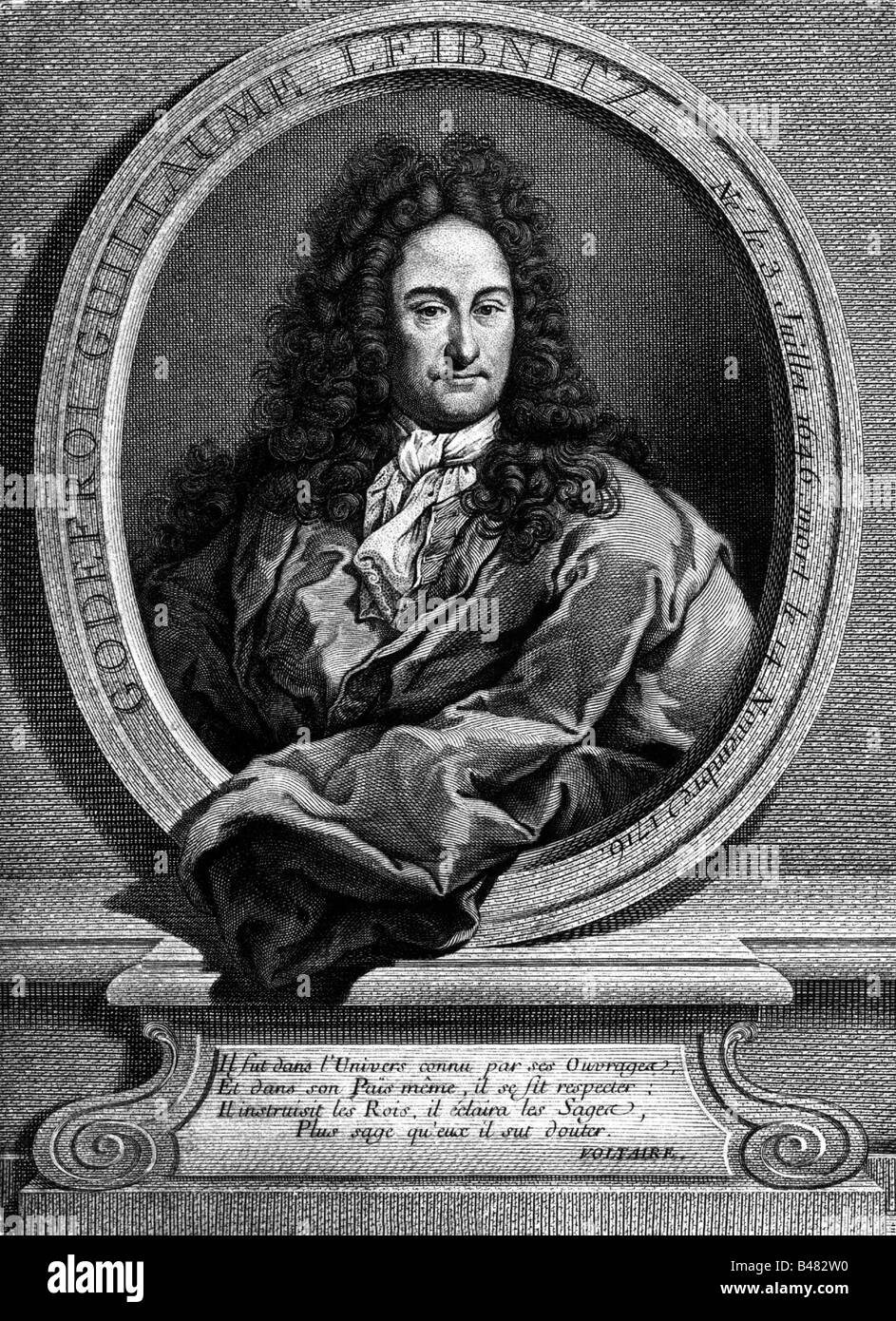 Gottfried wilhelm leibniz hi-res stock photography and images - Alamy