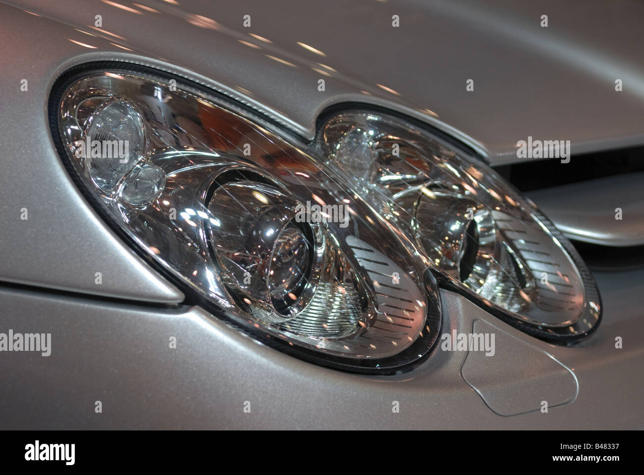 Modern headlights of a car hi-res stock photography and images - Alamy